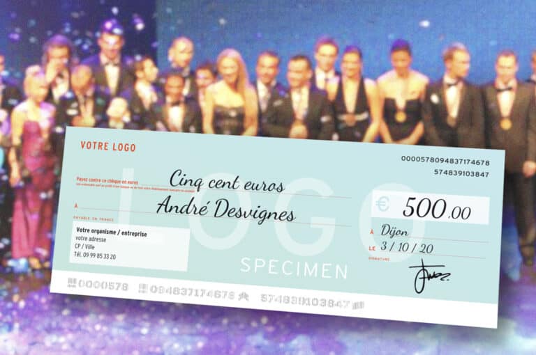 CHÈQUE GÉANT EXPRESS 24H EFFAÇABLE - imprimerie Bien encré